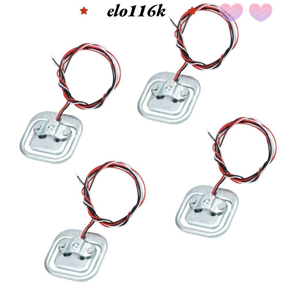 ELOK 4Pcs Weight Sensor, 3 Wired Precision Load Cell, Amplifier Weight ...