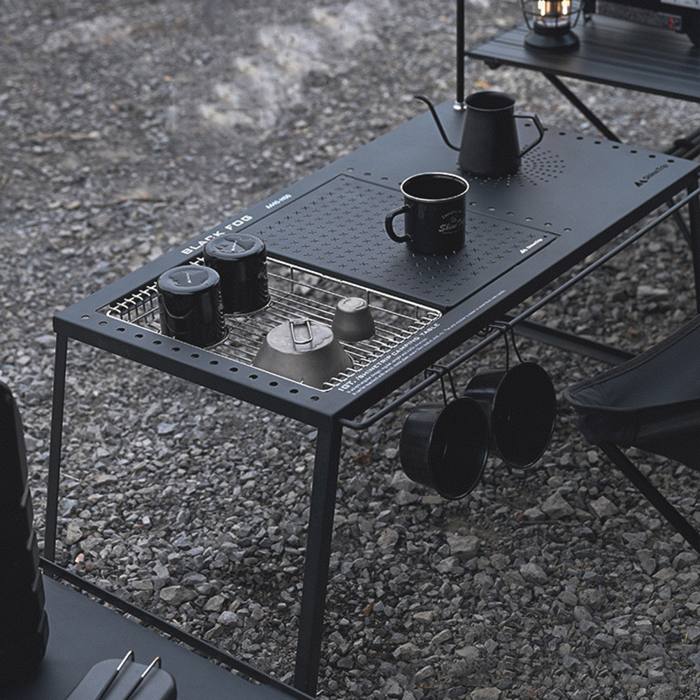 Camping IGT Table Unit Portable Blackened IGT Table Unit Stainless ...