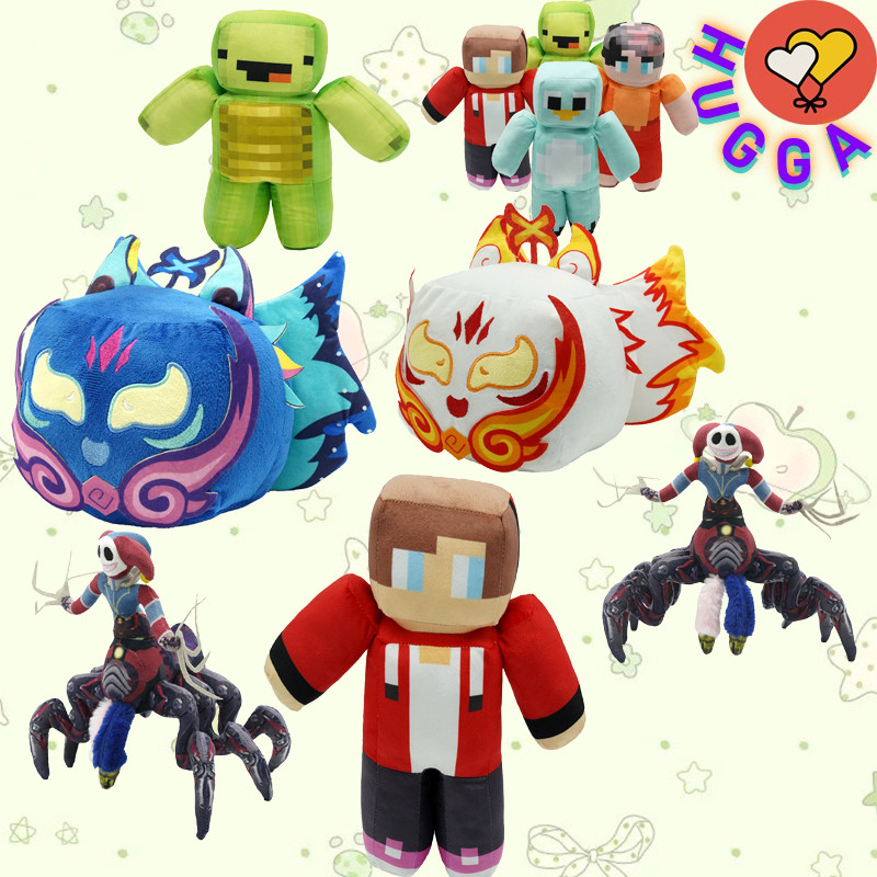 HUGGA Minecraft Plush Toys Huggy Wuggy Plush Poppy Playtime Chapter 5 ...
