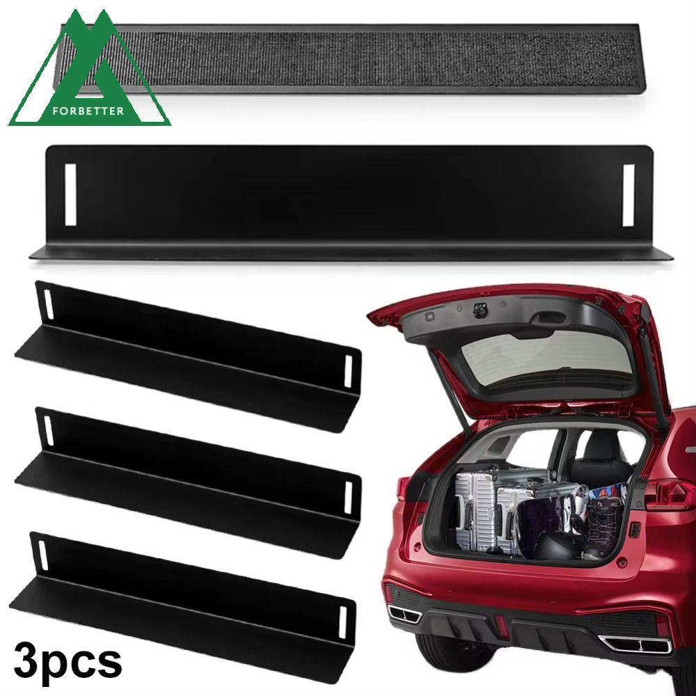FORBETTER Cargo Divider, Non-Slip Metal Dividers Car Trunk Divider ...