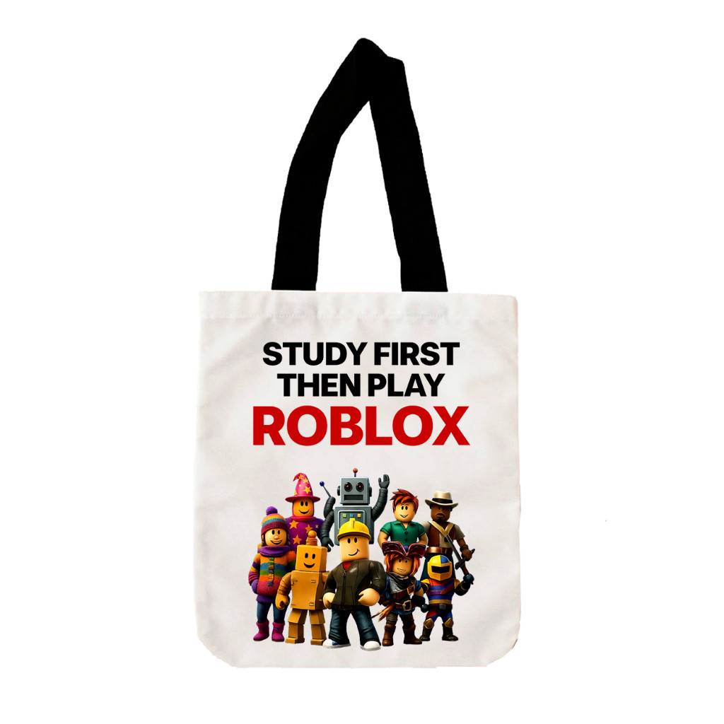 MFS - Roblox Totebag - Cute Aesthetic Thick Canvas Tote Bag for Women ...