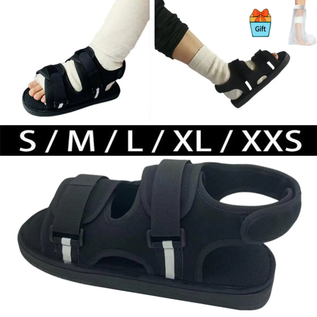Malaysia dalam stok Post Boot Shoe Fracture Fixed Shoes Breathable ...