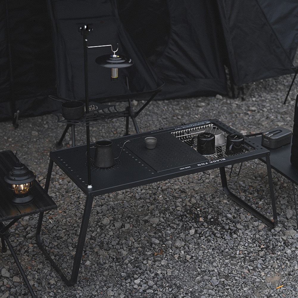 Camping IGT Table Unit Portable Blackened IGT Table Unit Stainless ...