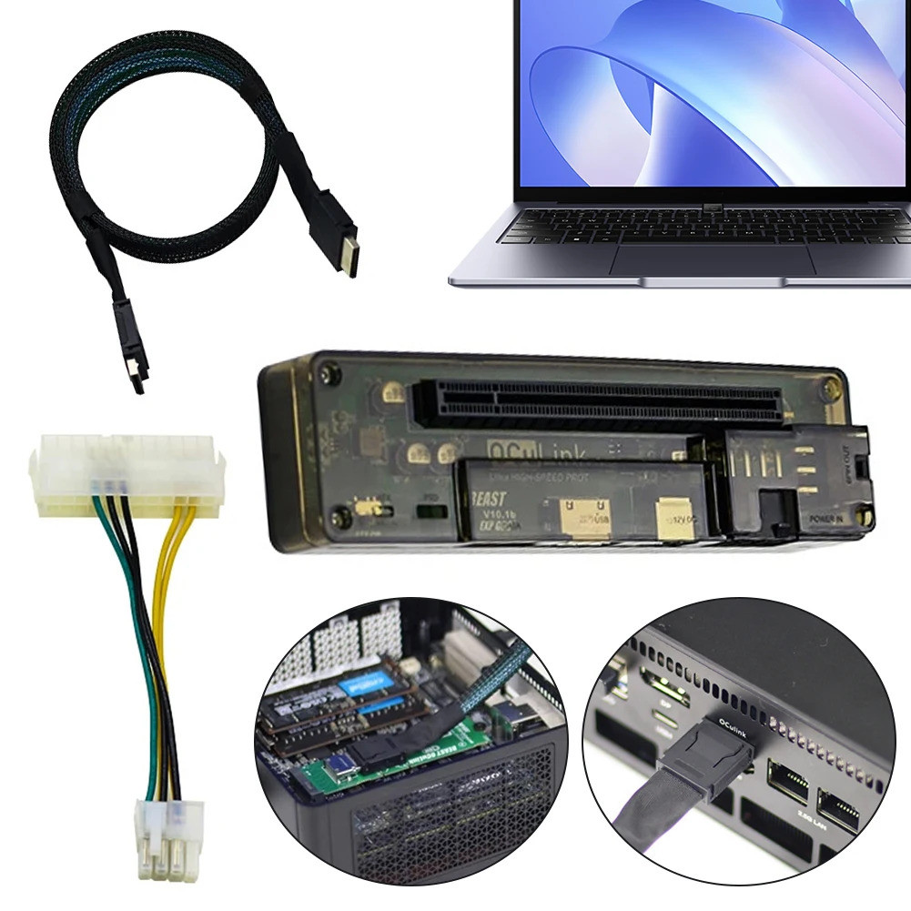 Oculink Gpu Dock With M.2 M Key To Oculink Aapter Gpu Dock Pcie 4.0 X4 ...