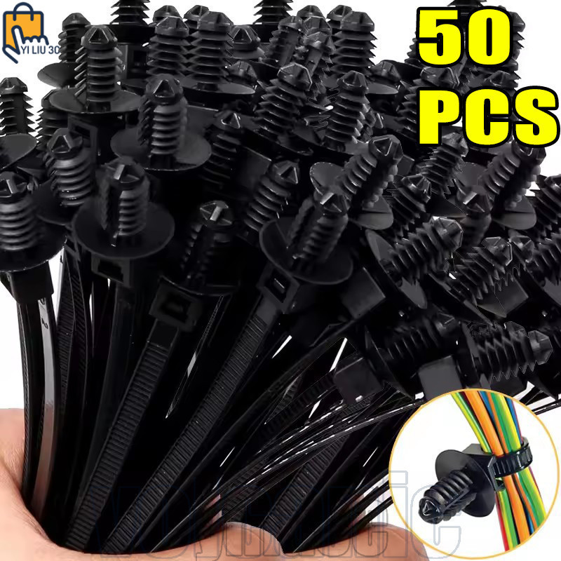 10/30/50Pcs Self-locking Heavy Duty Nylon Cable Ties - Multi-Purpose ...