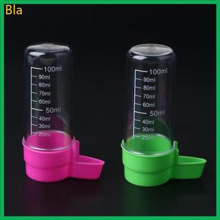 Bla 2-Piece Bird Water Dispenser for Cage Automatic Parrot Waterer Mess ...