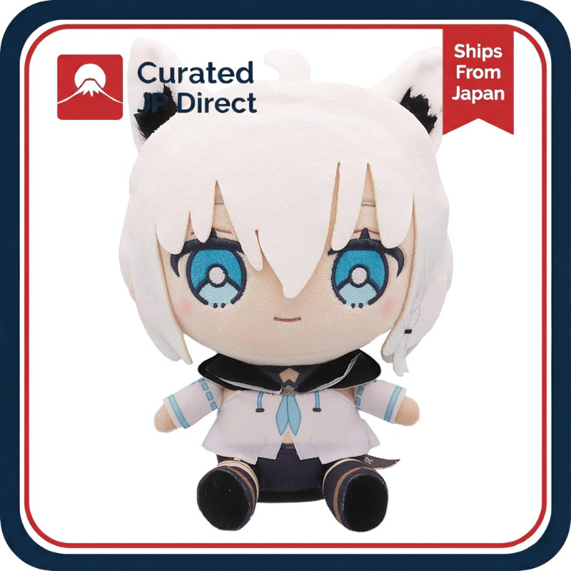 "Shirakami Fubuki Plush Toy Friends With U Hololive Official ...