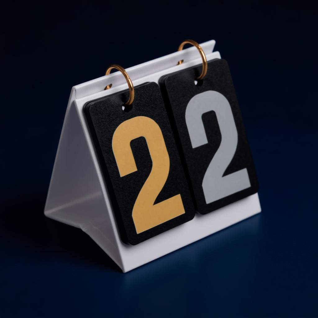 [kozeey] Flip Scoreboard for Card Game, Score Card, Indoor Outdoor Game ...