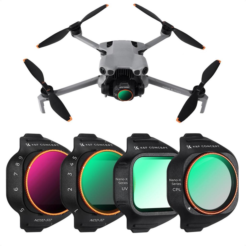 K&F Concept CPL/ VND/ UV/ND/ND&PL Filter for DJI Mini 5 Pro... | Shopee ...