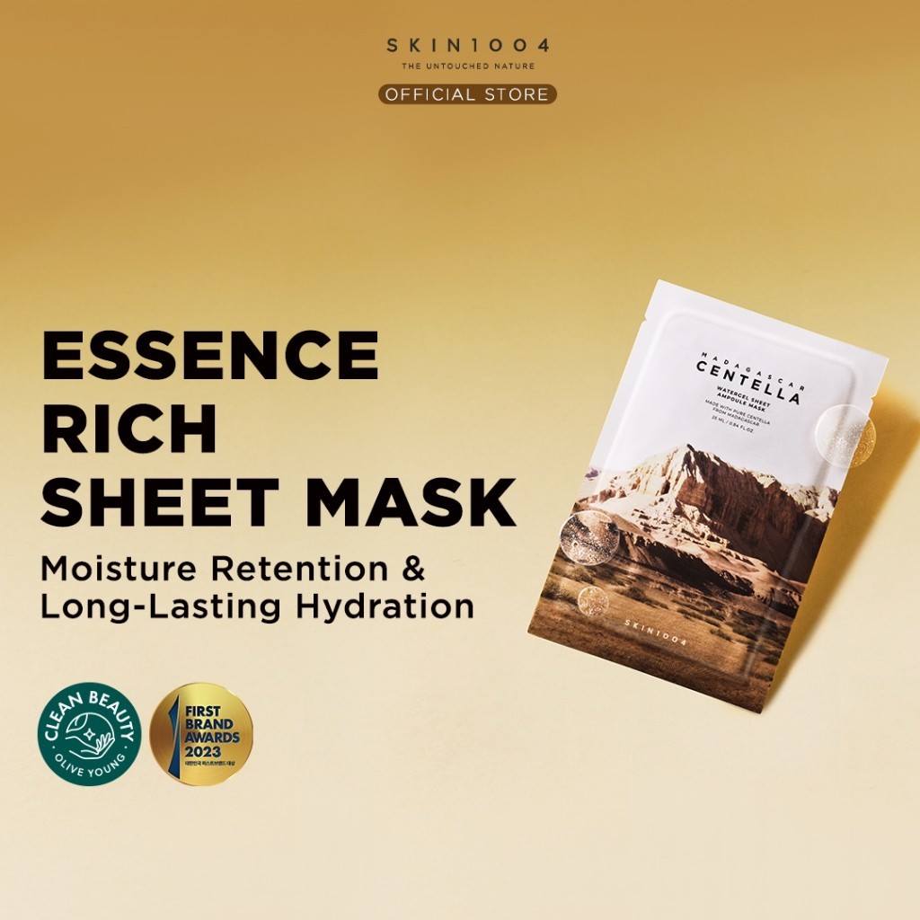 SKIN1004 Madagascar Centella Watergel Sheet Ampoule Mask 5ea (Cruelty ...