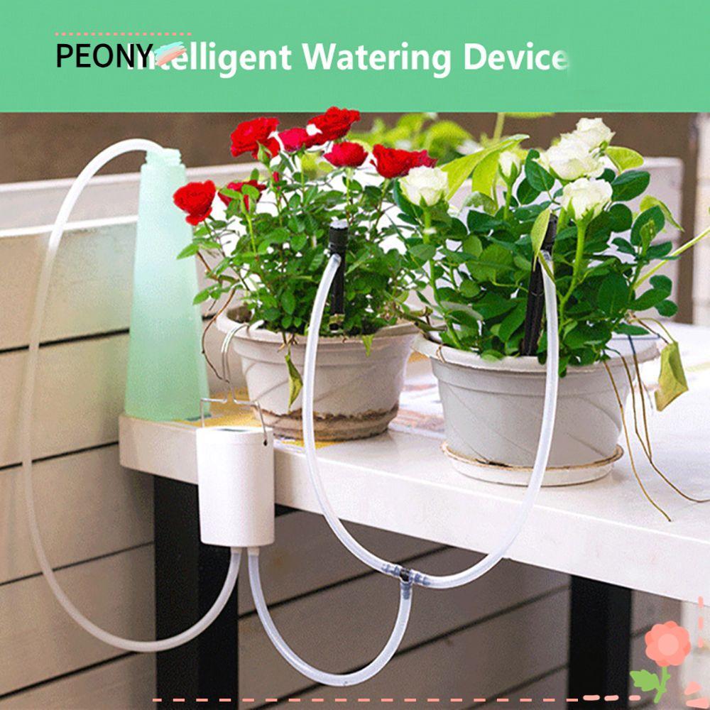 PEONYSG Drip Irrigation Kits Rechargeable Plant Programmable Timer ...