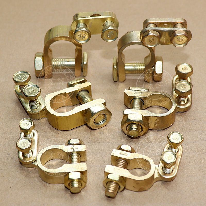 Pure Copper Car Battery Terminal Battery Connector Clip Battery ...