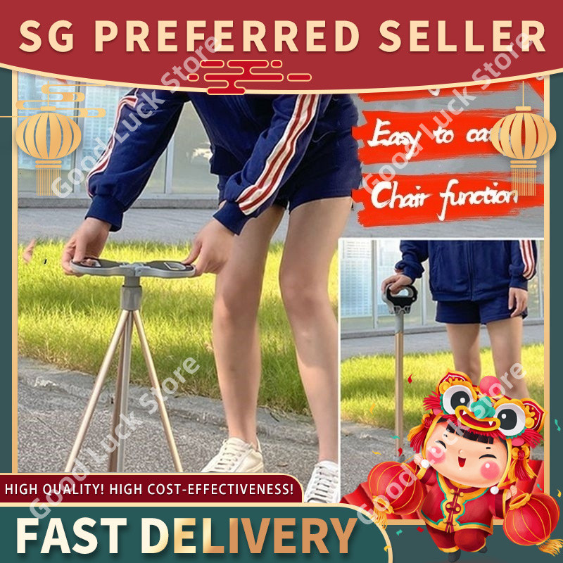 【Good Luck Store】Multifunctional Trekking Poles Aluminum Alloy Trekking ...