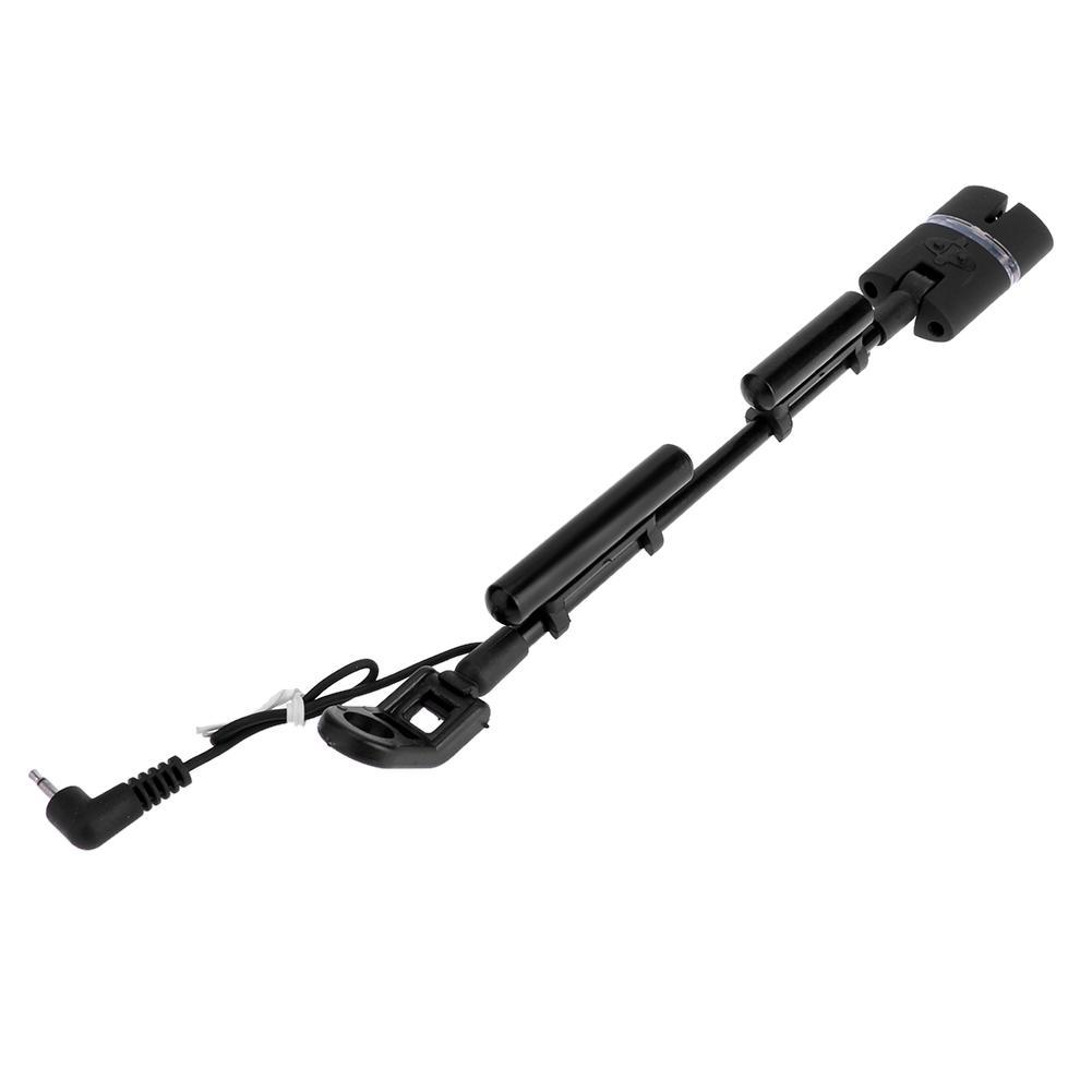 7 Color Indicator LED Carp Fishing Bite Alarm Set Fish Hard Rod Hanger ...