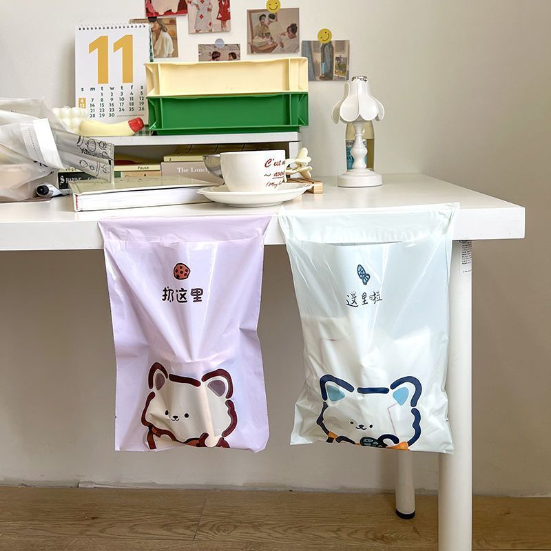 [Ready Stock] Sticky Garbage Bag Student Classroom Desk Portable Sticky ...