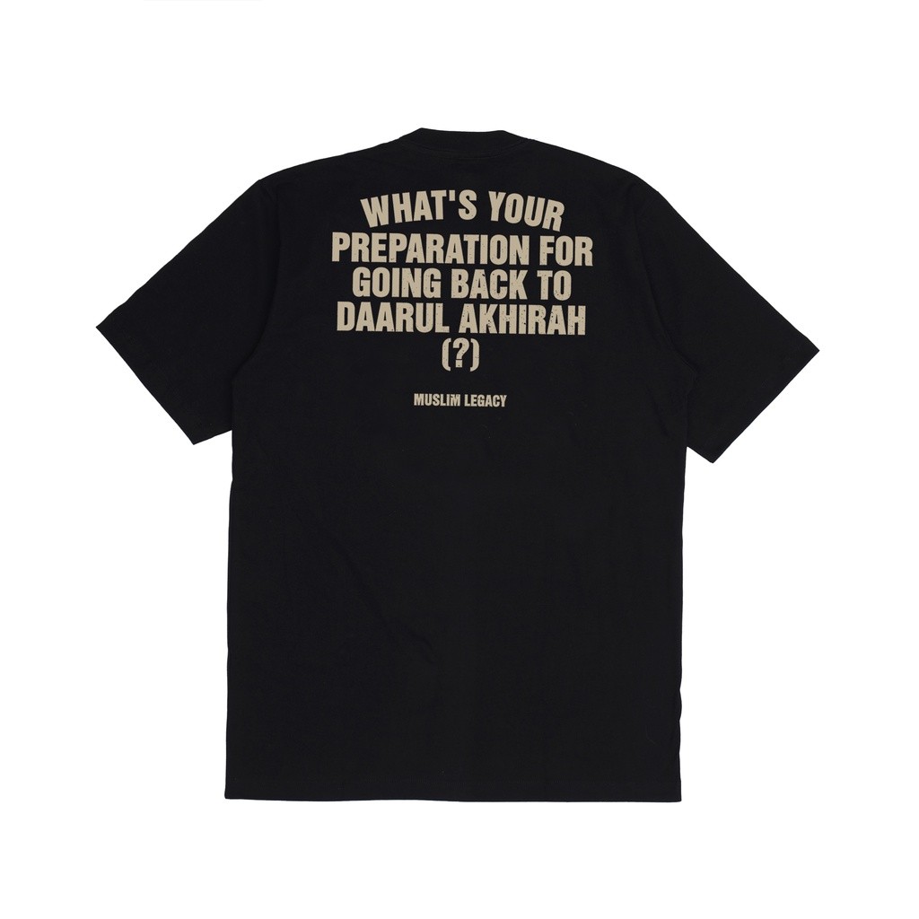 Muslim Legacy - Dunya Is Temporary - Islamic Tshirt Black | Shopee ...