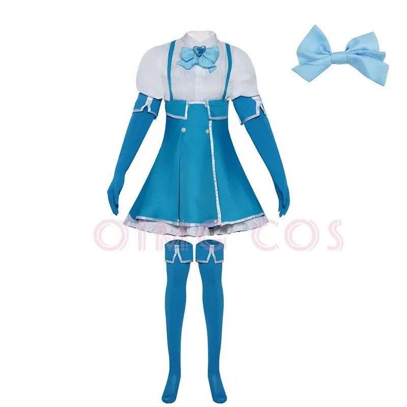 Gushing over Magical Girls Minakami Sayo Cosplay Costume Anime Uniform ...