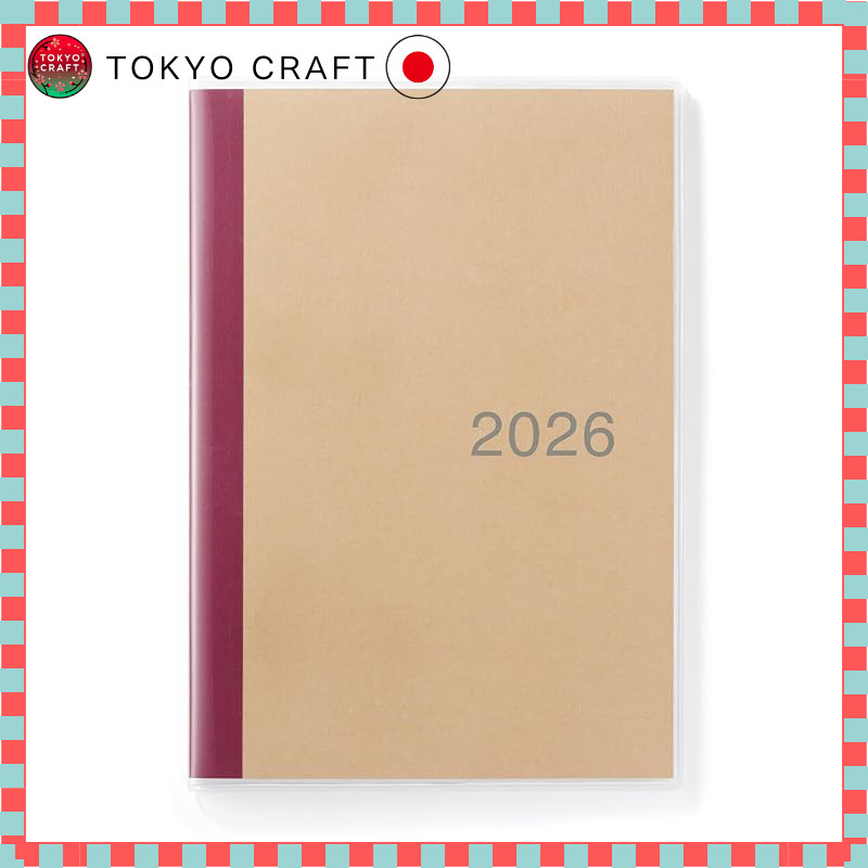 Muji Planner 2026 Monthly Schedule Notebook - Starting December 2025 ...
