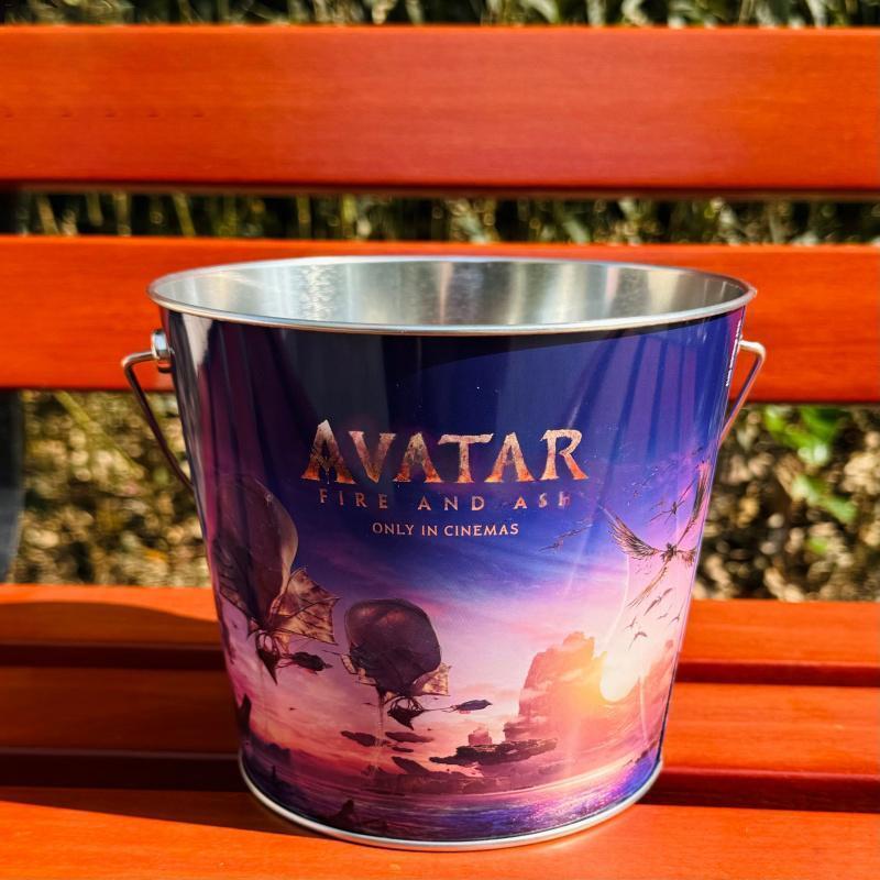 Avatar 3: Fire And Ashes Popcorn Bucket Avatar 3 Anime Movie Peripheral ...