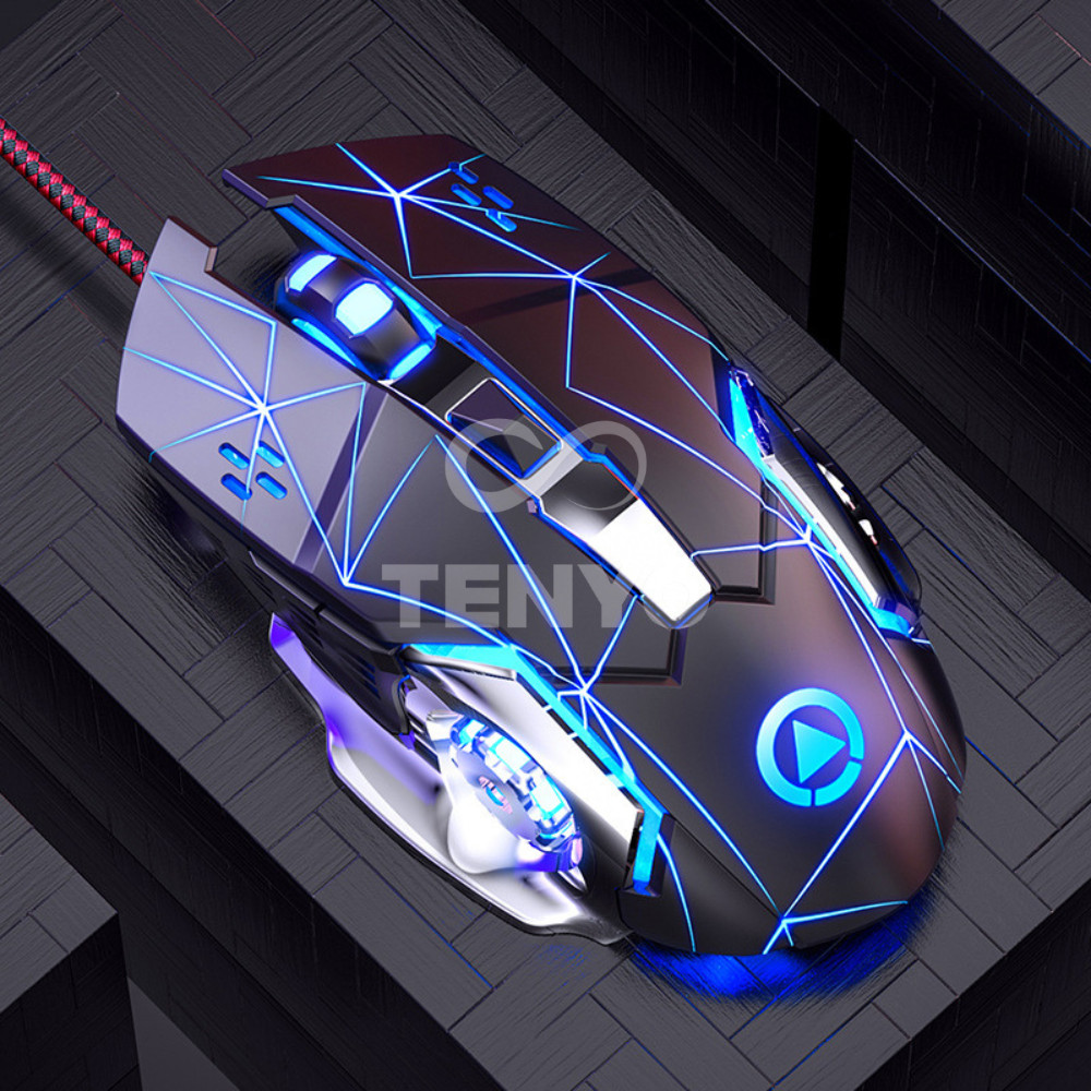 Master Wired Gaming Mouse | Braided Cable | RGB Lightning | Gaming ...