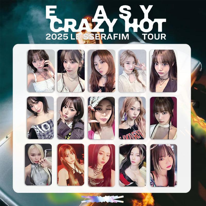 KPOP LE SSERAFIM LOMO Card Polaroid Post Cards Photocards HD Collective ...