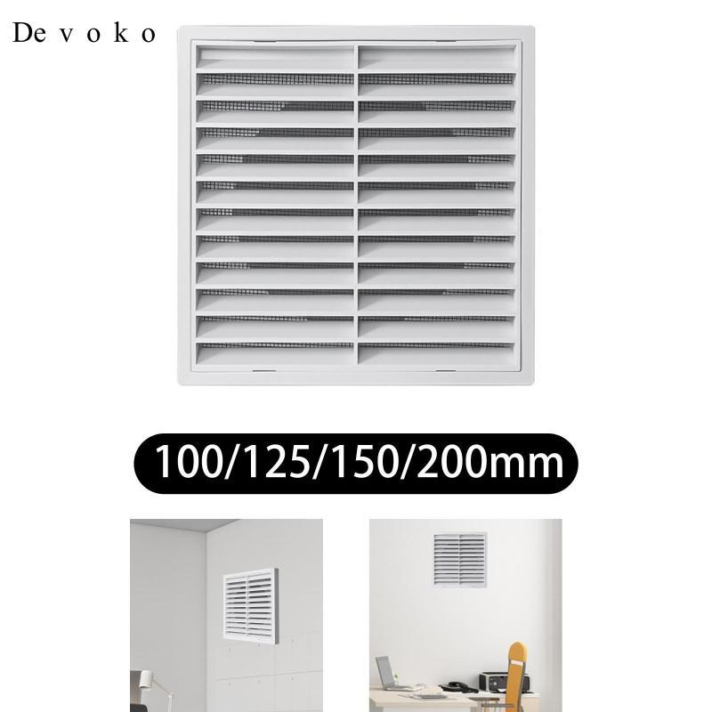 Devoko Ventilation Grille Louvered Interior Door Vent Replaces Air ...