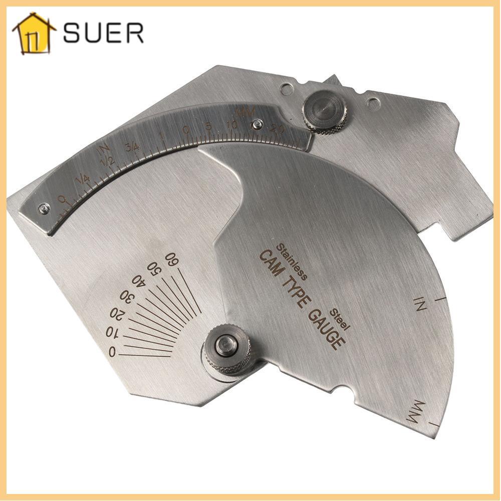 SUER Welding Gauge, Sturdy Accurate MG-8, Bridge Welding Auge 0-60mm ...