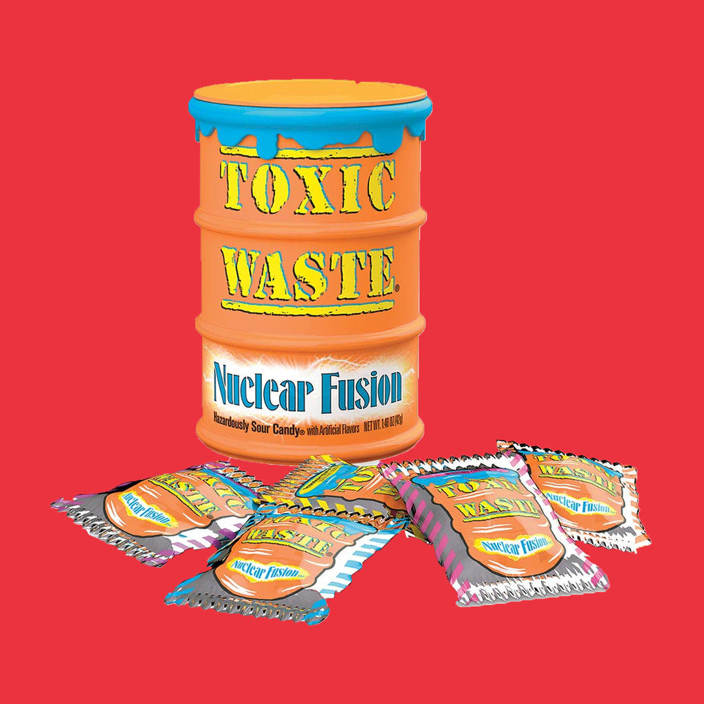 Toxic Waste Orange Drum Nuclear Fusion Hazardously Candy 42g | Shopee ...