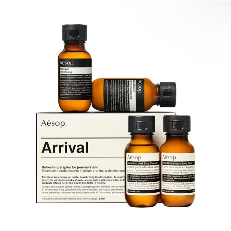 【Original Authentic】Aesop Arrival Travel Set 4-Piece Arrival Kit for ...