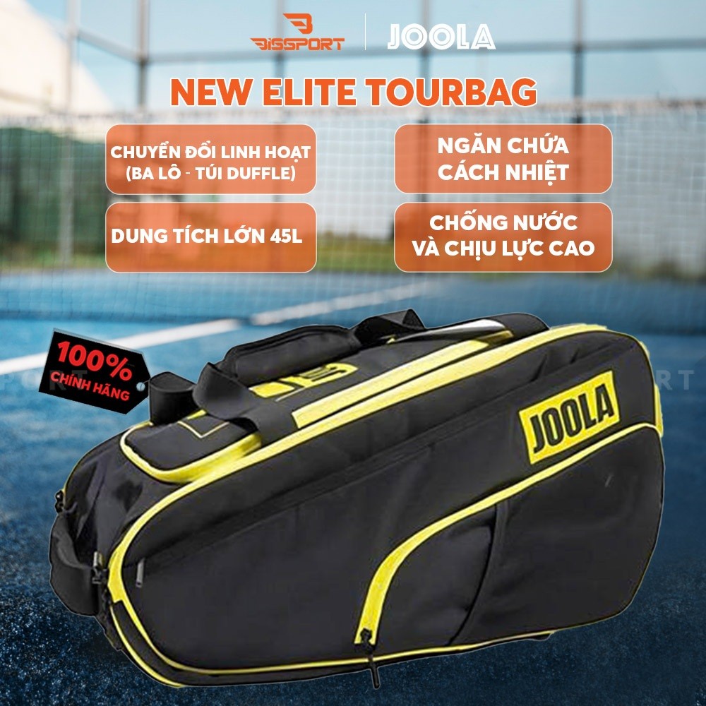 JOOLA New Elite Tour Bag Genuine Pickleball Bag Spacious - Neat - Light ...
