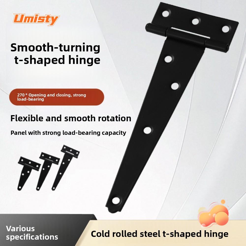 UMISTY Door Hinges, 3/4/6inch Metal T Shaped Door Hinges, Rustproof ...