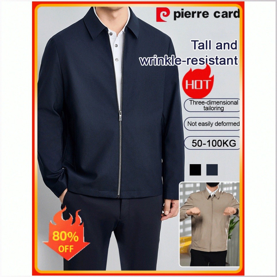 🔥SG Hot Sale🔥Spring and Autumn Thin Men's Jacket Wrinkle-resistant ...