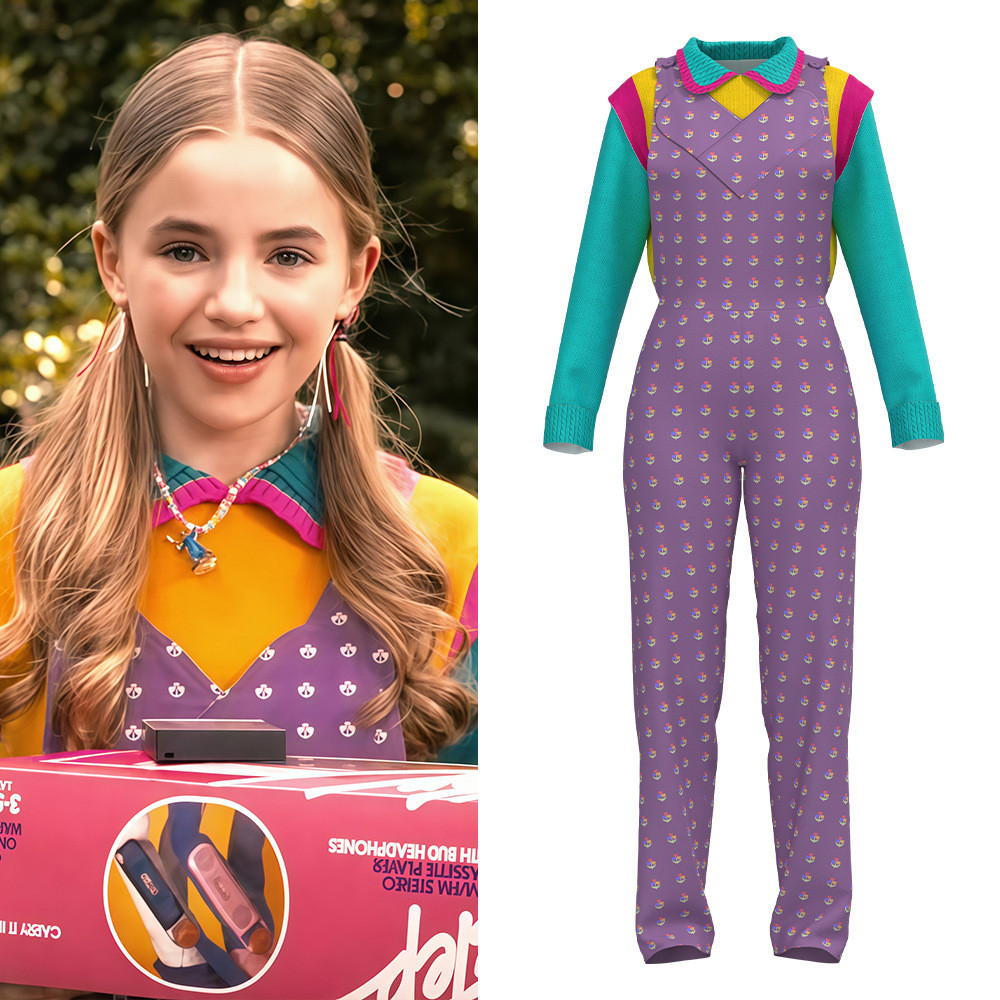 Stranger Things 5 Cosplay Costume Halloween Kids Performance Outfit ...
