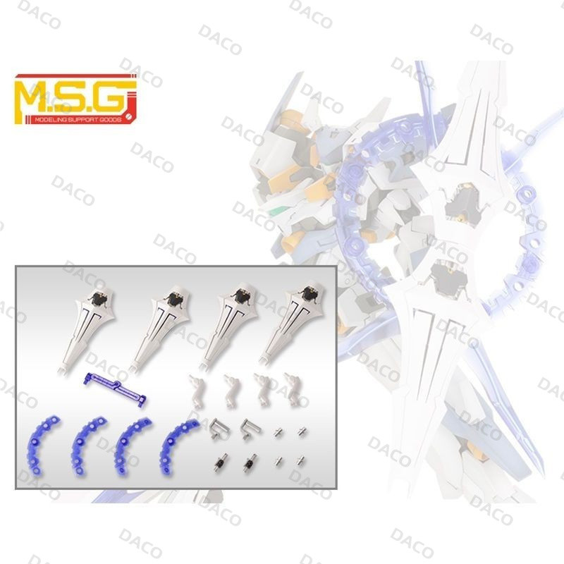 Kotobukiya Assembly Model MSG Weapon Accessory Pack Heavy weapon ...