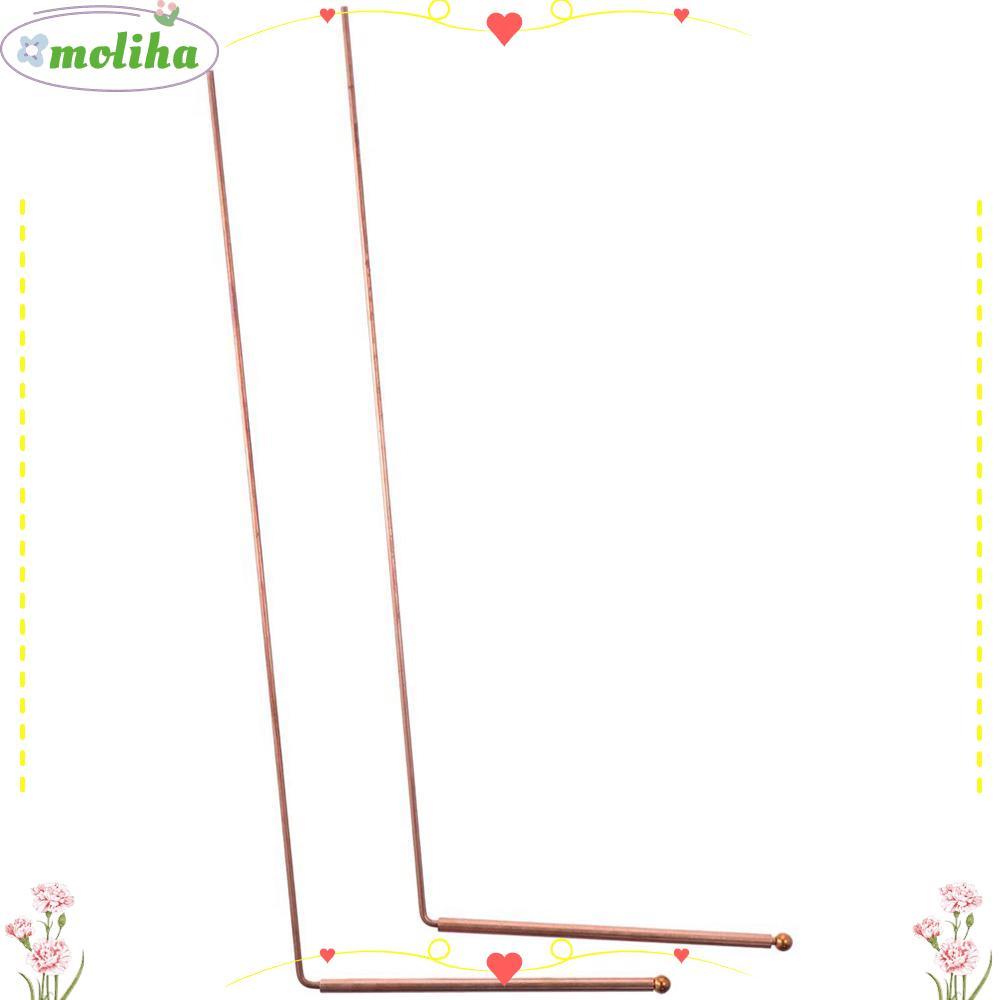 MOLIHA 2PCS Dowsing rods, Pure Copper 99.9% Copper Ghost equipment ...