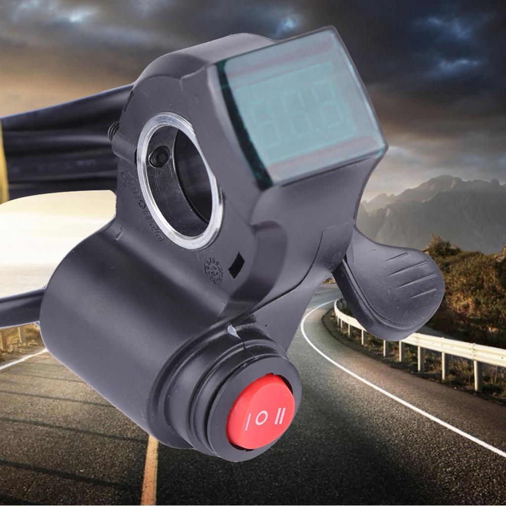 seashorehouse VGEBY Thumb Accelerator 3 Speed Switch Electric with LCD ...