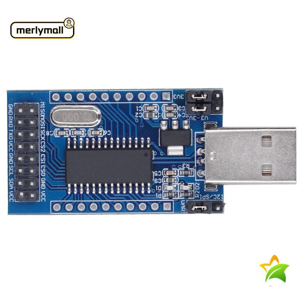 MERLYMALL USB Port Converter Module, CH341A USB To UART/IIC/SPI/TTL/ISP ...