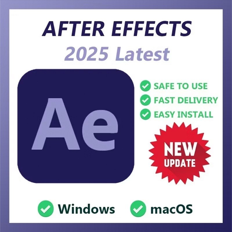 After Effects 2025 Latest Windows MacOS PC Laptop | Shopee Singapore