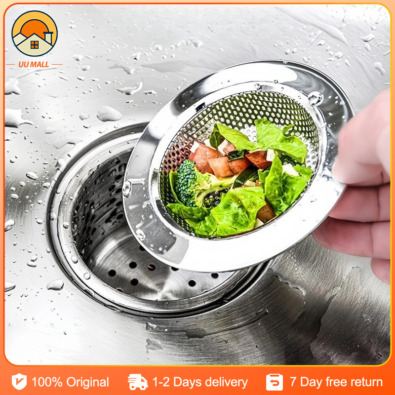 Stainless Steel Kitchen Sink Strainer - Anti-clogging Funnel for ...
