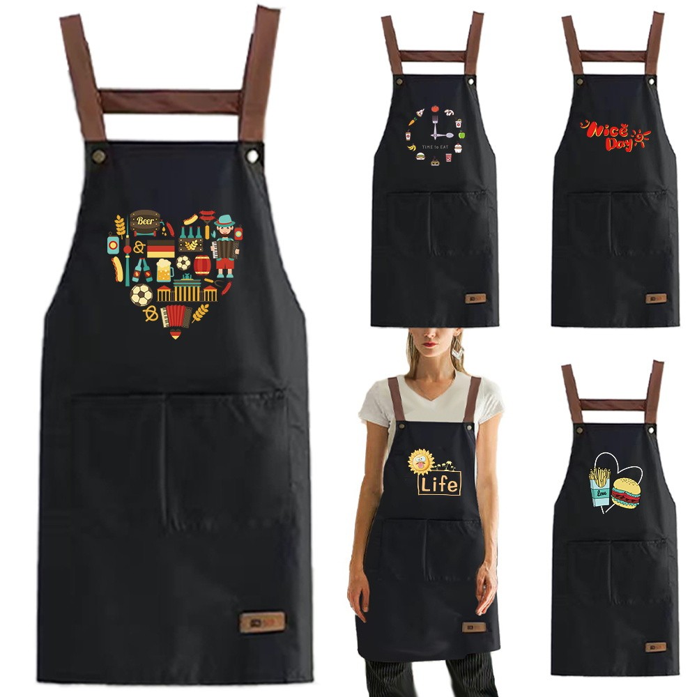 Professional Holiday Oil-Resistant Kitchen Apron Design Cooking ...
