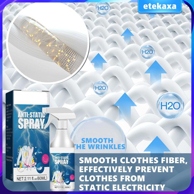 [Etekaxa] Residue Free Anti Static Spray, Reduce Static Cling ...