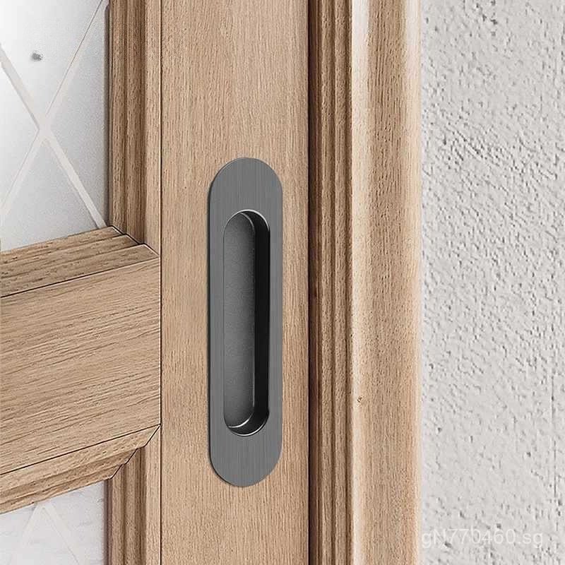 Embedded Horizontal Sliding Door Handle Invisible Concealed Sliding ...