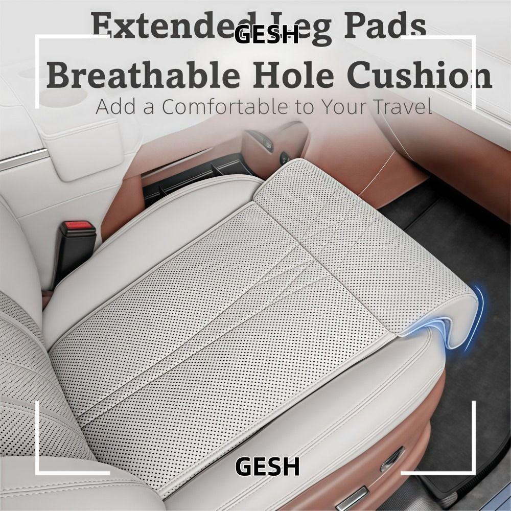 GESH Car Seat Leg Support Pad, Universal Memory Foam Seat Extender Leg ...