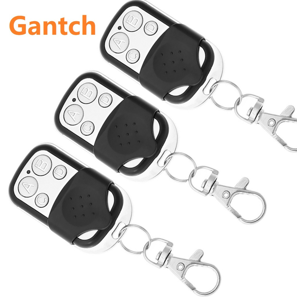 Gantch Smart 4 Buttons Wireless Remote Control Cloning Keys Fob 433MHz ...