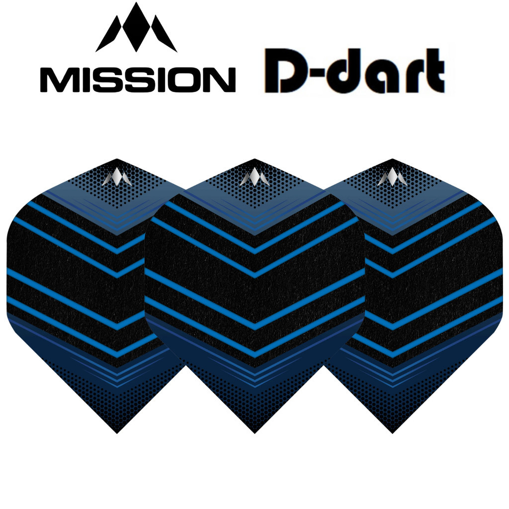 Mission Dart Flights - LEX PAESHUYSE standard 100 Micron Darts Flight ...