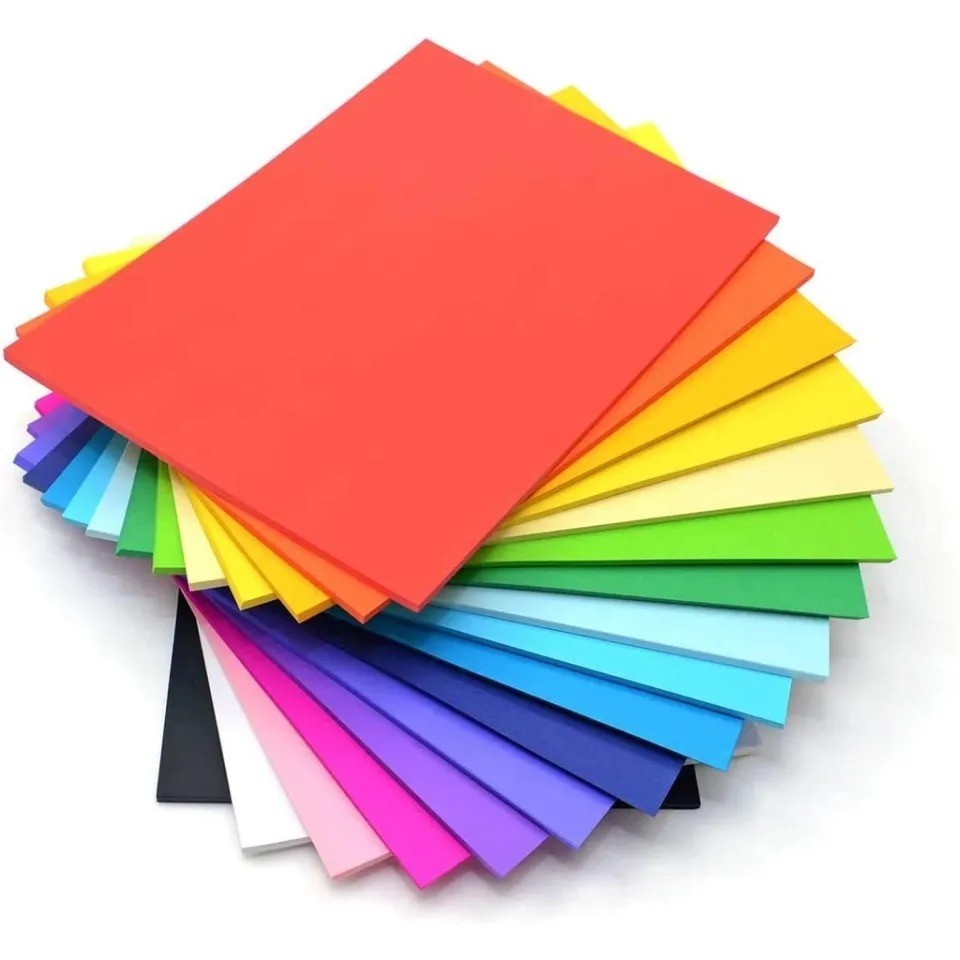 A4 HVS PAPER COLOR 70 80 GSM/ 20 - 25 SHEETS | Shopee Singapore