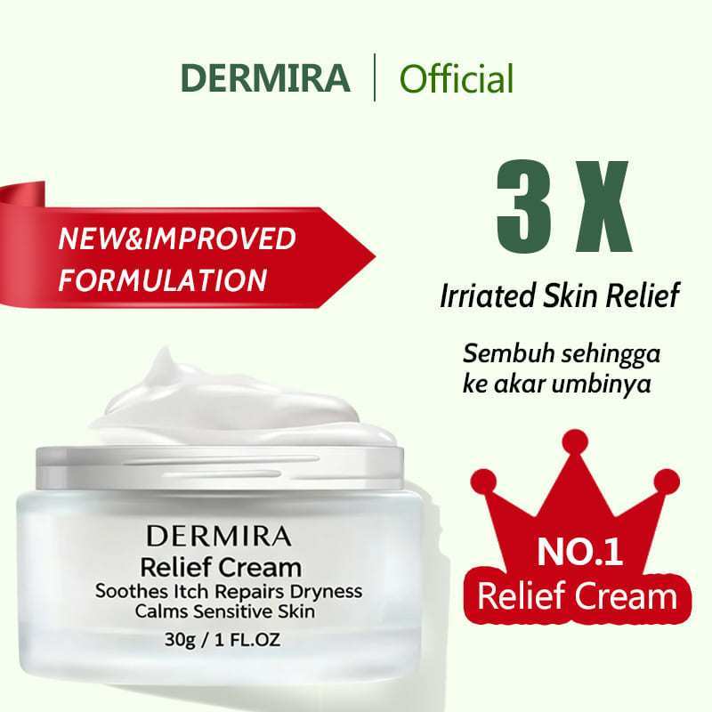 DERMIRA Herbal Repair Cream for Sensitive Skin Eczema Psoriasis Anti ...