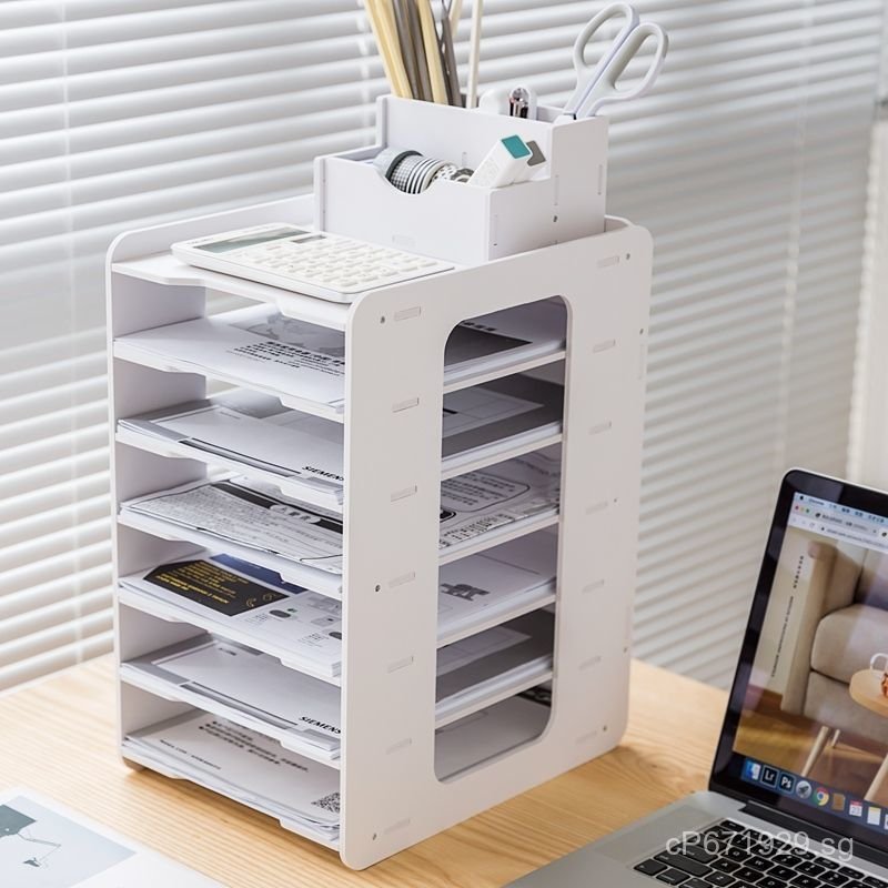 Horizontal Storage Rack Layered Classification Desktop Multi-layer ...