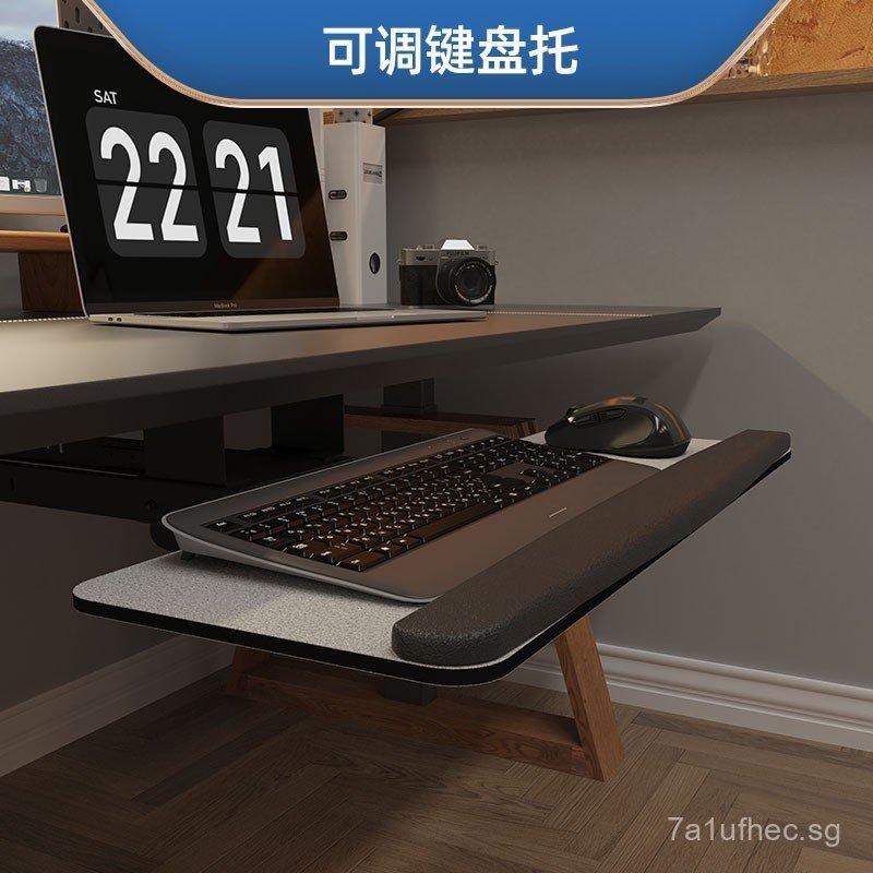 Lift Desk Accessories Monitor Stand Mainframe Cable Management Tray ...