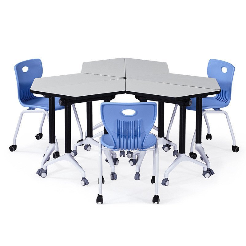Flexible Desk Training Table Reversible Dining Table Conference Table ...